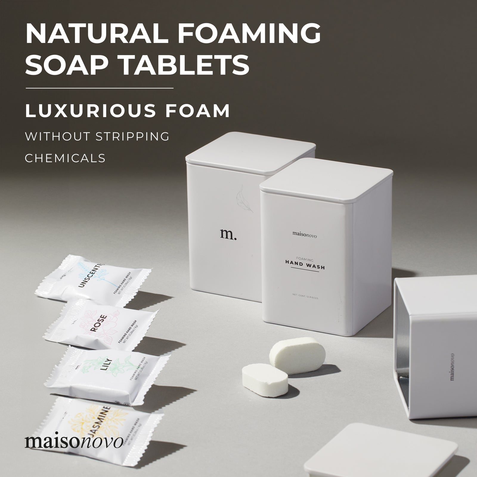 Foaming Hand Soap Tablets Mix x 12