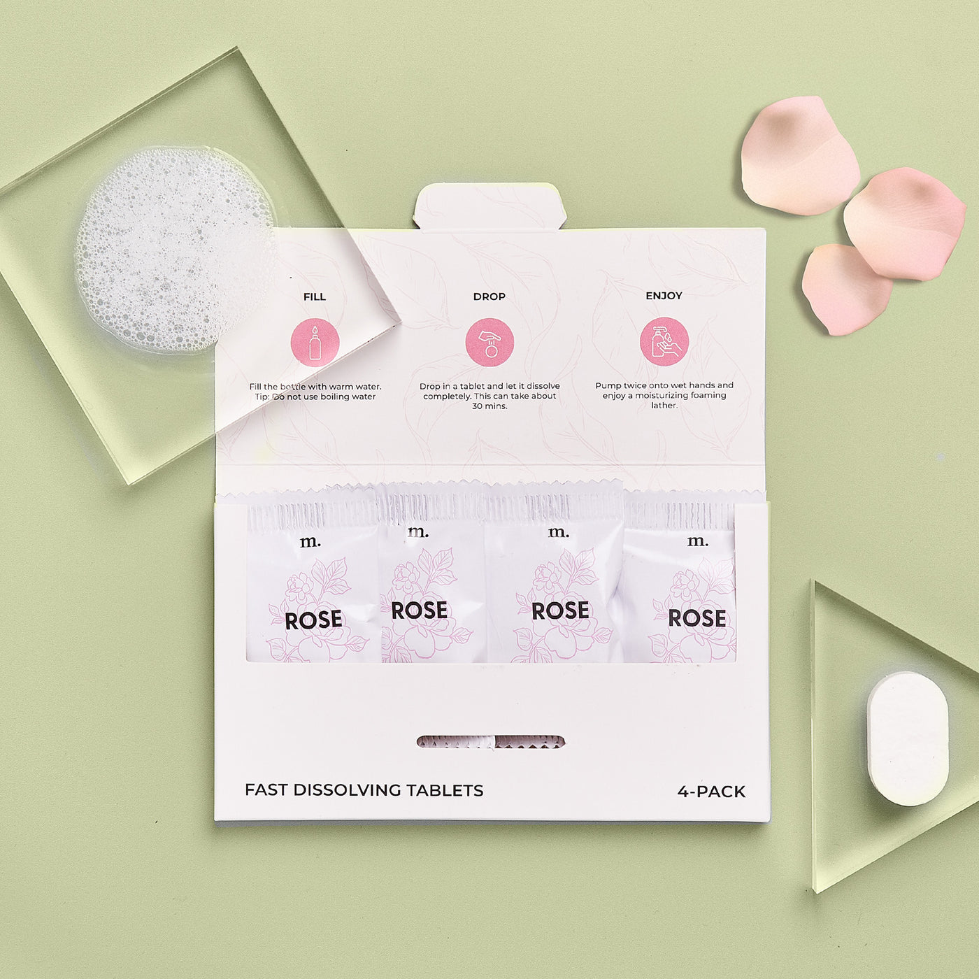 Foaming Hand Soap Tablets Mix x 12